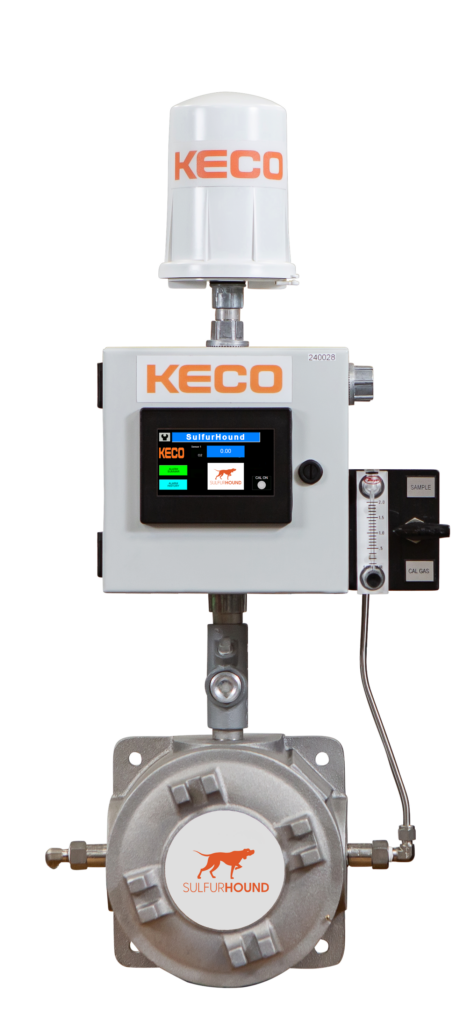 H2S in Gas Analyzer: Electrochemical Method On-line Process Analyzer - KECO